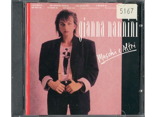 Gianna Nannini ‎– Maschi E Altri  CD