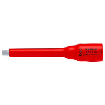 Knipex Torx nasadni ključ 3/8" izolovan 1000V TX40 98 29 40