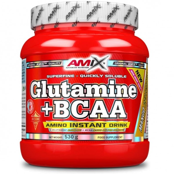 Amix Glutamine + BCAA 530gr mango