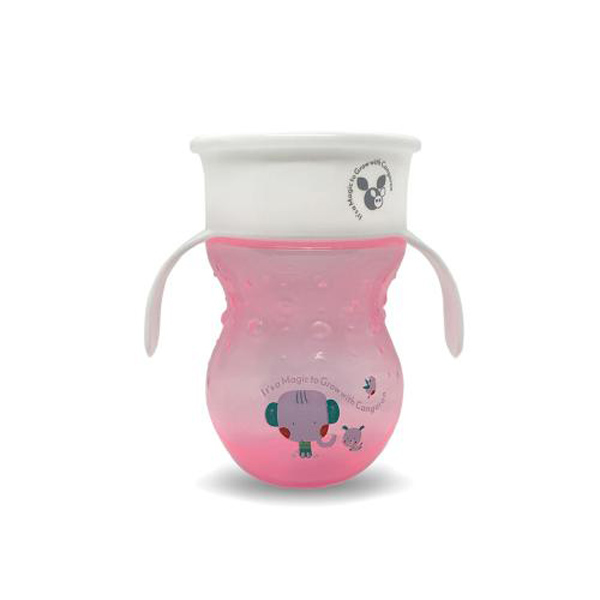 Cangaroo Non-spill Magična šolja za bebe 360° Pink 270ml CAN5298