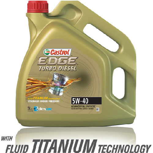 CASTROL EDGE T.DIESEL TITANIUM FST 5W40/5L