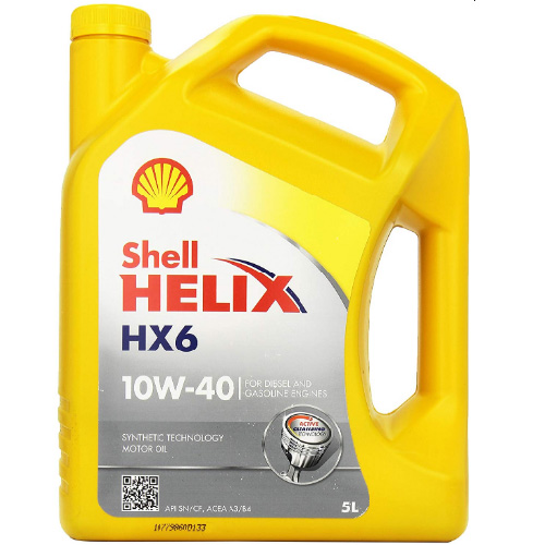 SHELL HX6 10W40 5L