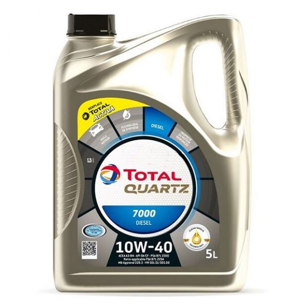 TOTAL QUARTZ 7000 DIZEL 10W40 / 5L