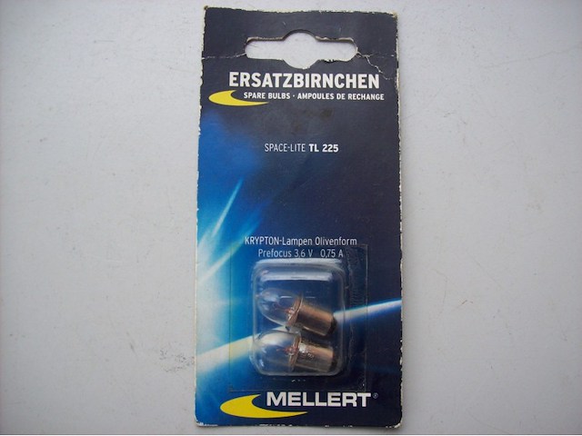 MELLERT KRYPTON sijalice 3,6 V - 0,75A novo