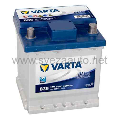 Varta 12V 44Ah D+ Akumulator B36 Blue Dynamic