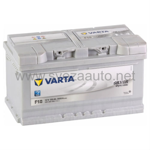 Varta 12V 85Ah D+ Akumulator F18 Silver Dynamic