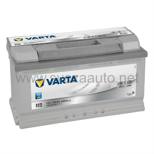 Varta 12V 100Ah D+ Akumulator H3 Silver Dynamic