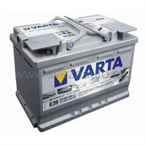 Akumulator Varta 12V 70Ah D+ A7 AGM Silver Dynamic Start-Stop