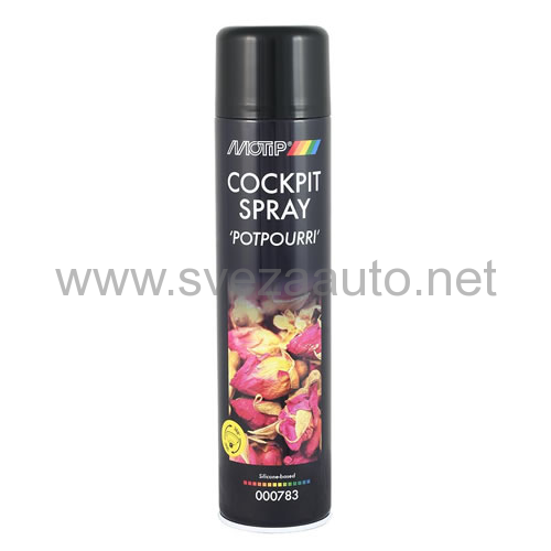 Sprej cockpit sa mirisom potpourri 600ml 000783 Motip