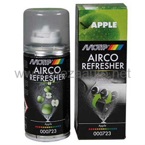 Čistač i osveživač autoklime Airco refresher jabuka 150ml 000723 Motip