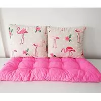 Jastuci za garniture od paleta 160 x 50 x 50 cm Pink - Flamingo