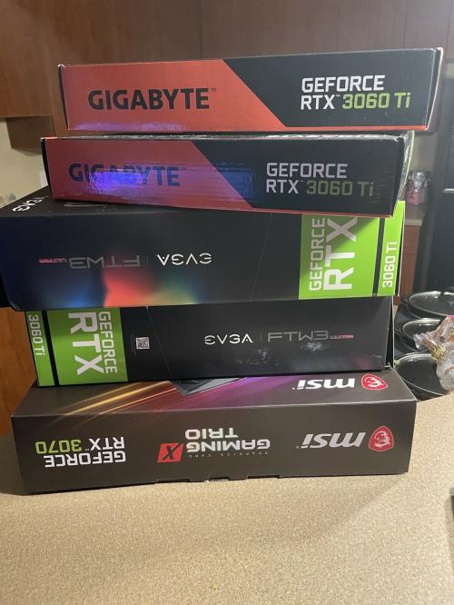 WTS RTX 3090/3080/3070ti//3060/RX6700XT, RX5700TX