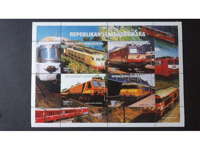 Voz i lokomotive - Madagaskar 1999. ** Tab 5000