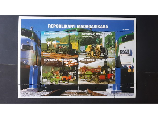 Voz i lokomotive - Madagaskar 1999. ** Tab 4000