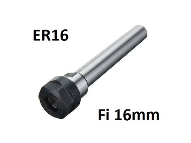 Nosac steznih caura ER16 - 100mm duzine - 16mm precnik