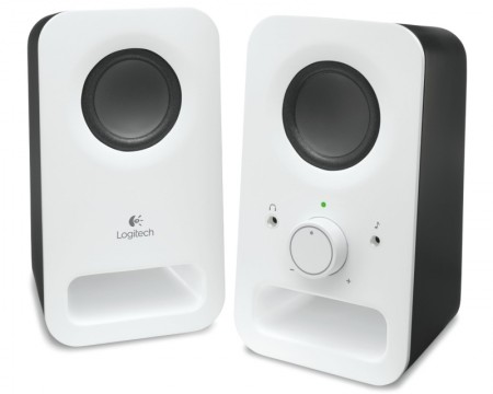 Logitech Z150 Multimedia Speakers, 2.0 System, White