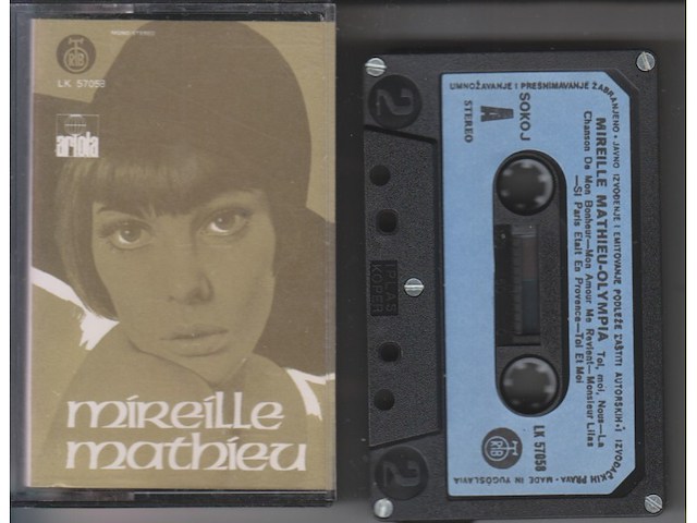 MIREILLE MATHIEU-OLYMPIA / kolekcioanski primerak