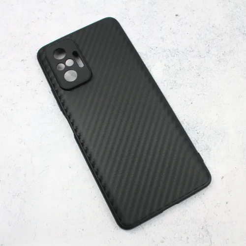 Futrola - maska Carbon fiber za Xiaomi Redmi Note 10 Pro/Redmi Note 10 Pro Max crna