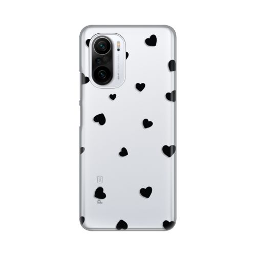 Silikonska futrola - maska print Skin za Xiaomi Poco F3 Hearts