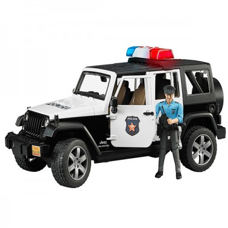 Bruder Jeep wrangler UR police sa policajcem ( 025267 )