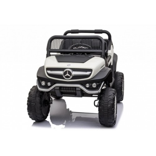 Auto na akumulator Mercedes mini unimog Beli