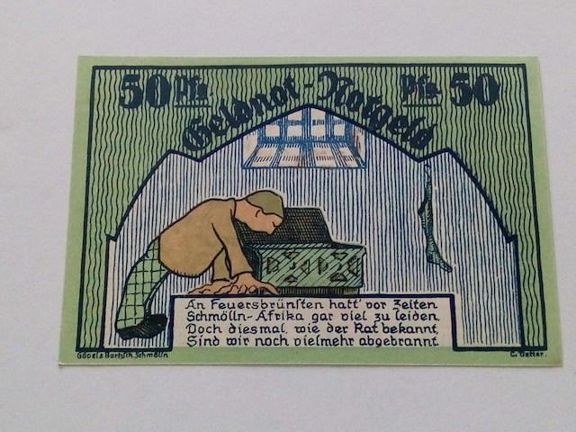 50 Pfennig 1921.g - Nemačka - LEPA -