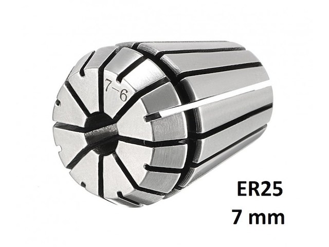 Stezna caura ER25 - 7mm - Elasticna caura