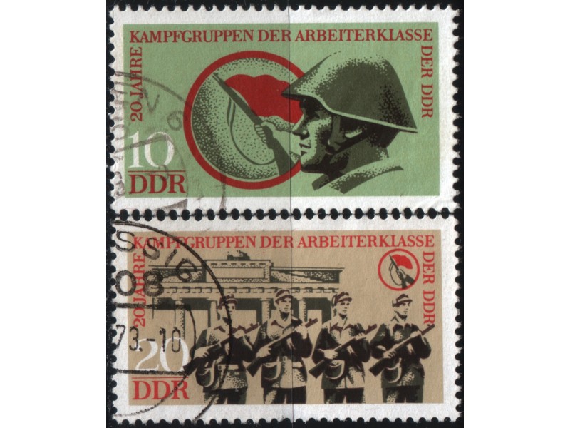 kt395ty 11.sep1973 DeutscheDR Mi1874-5(-o-)