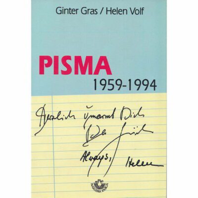 Pisma 1959 – 1994 – Ginter Gras, Helen Volf