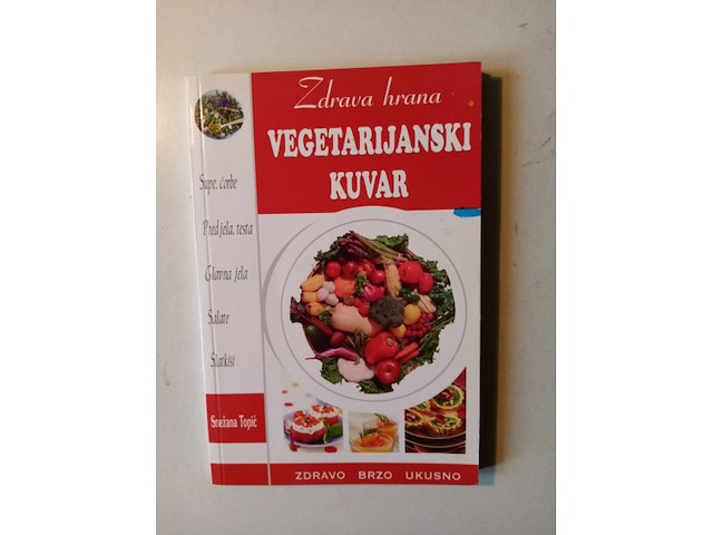 Vegeterijanski kuvar, Snežana Topić