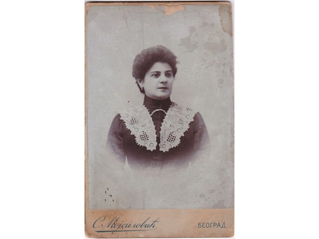 1902.g. Fotografija na kartonu-Kartonka-S.Mojsilovic