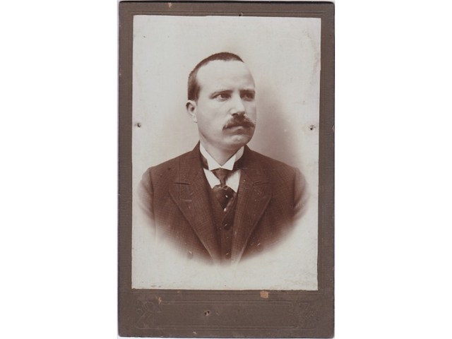1909.g.Fotografija na kartonu-Kartonka-Slika Dine Dukic