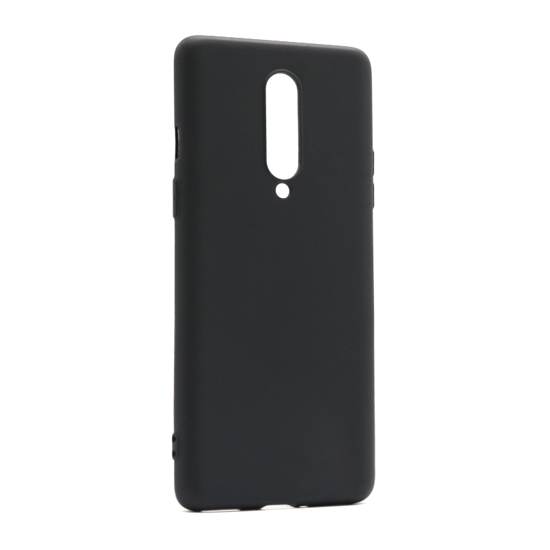 OnePlus 8 crna silikonska futrola