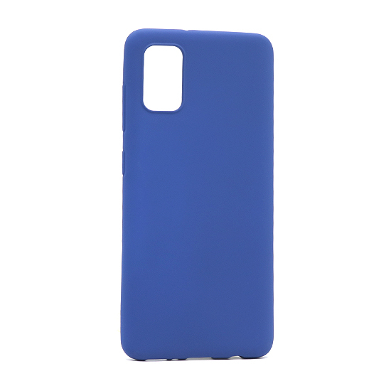 Samsung A41 silikonska futrola Gentle (Blue)