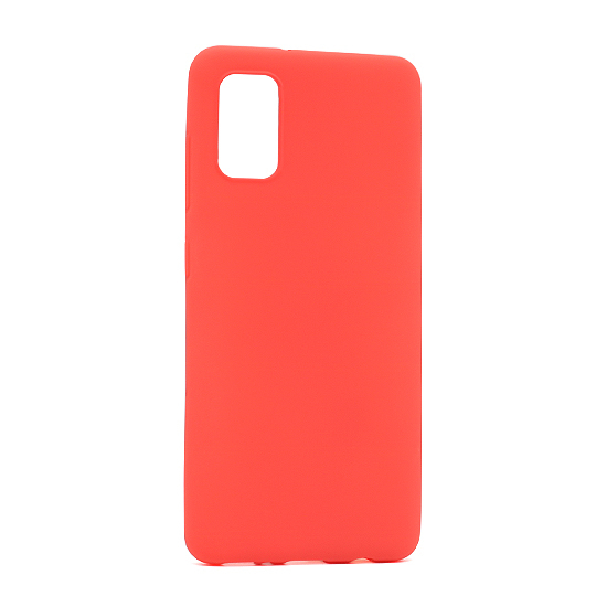 Samsung A41 silikonska futrola Gentle (Red)