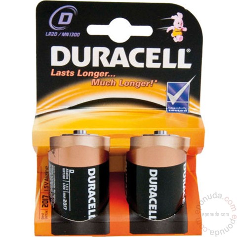 DURACELL D LR20 alkalna baterija