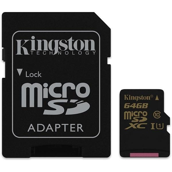 KINGSTON MicroSD 64GB Class 10 memorijska kartica