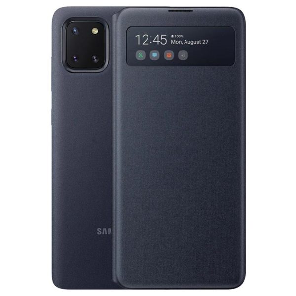 Samsung Note 10 Lite S View futrola (Black)