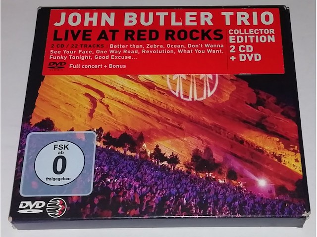 John Butler Trio ‎– Live At Red Rocks (2CD+DVD)