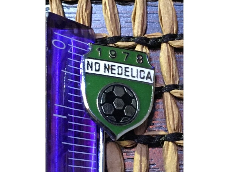 znacka nd Nedelica fudbal emajl (1351.)