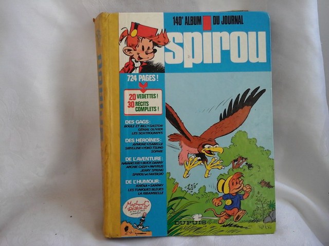 Spirou strip na francuskom jeziku