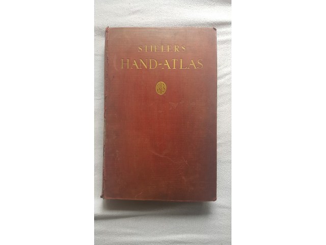 Stielers Hand Atlas (handatlas) 1939 god