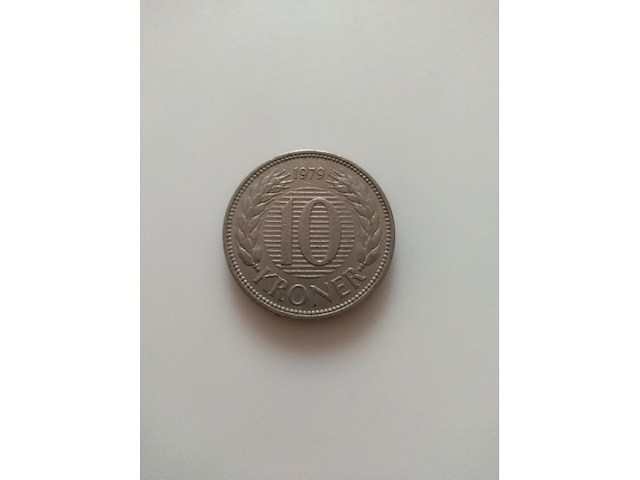 10 kruna Danska, 1979.