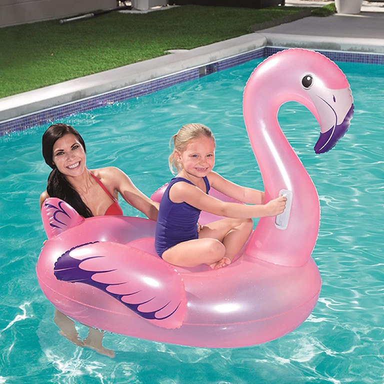 Dušek Raider za vodu Bestway Flamingo 127x127cm 41122