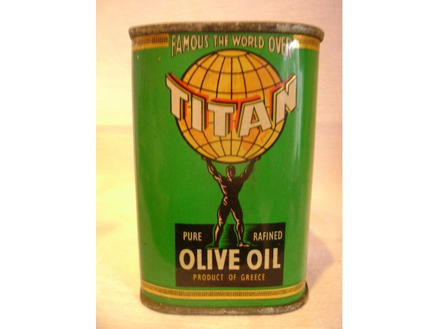 Limena kutija Titan maslinovo ulje