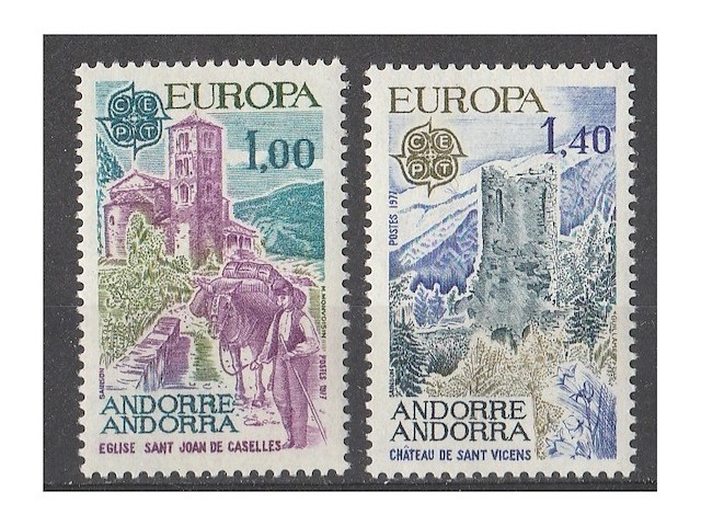 Europa CEPT - Andora 1977
