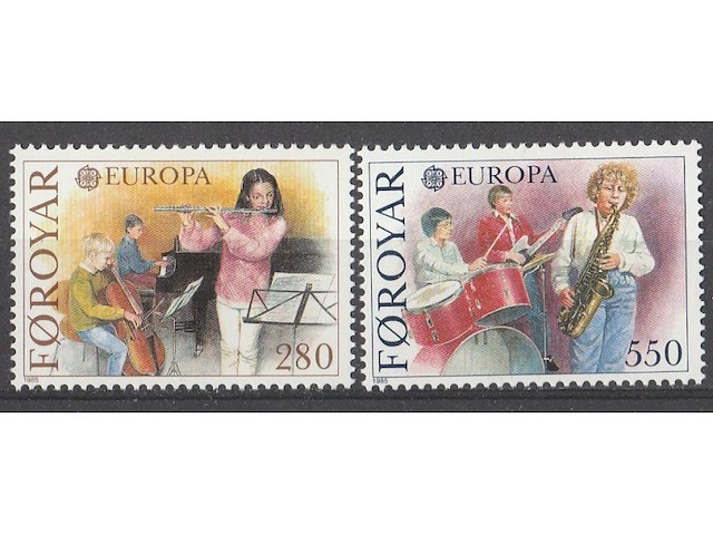 Europa CEPT - Farska ostrva 1985