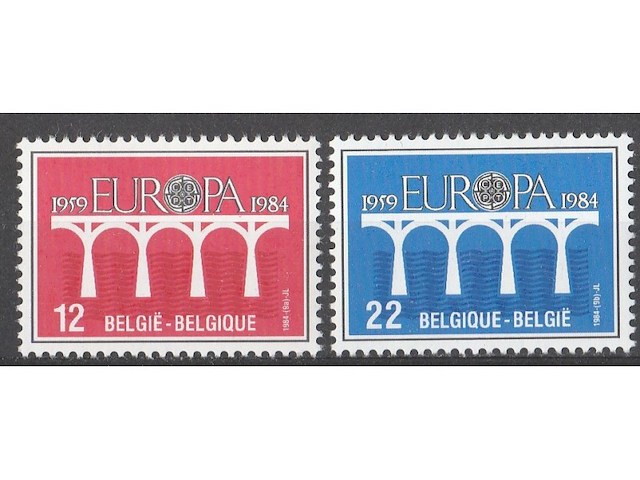 Europa Cept - Belgija 1984