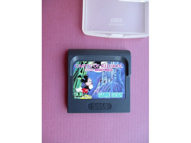 SEGA GAME GEAR Castle of Illusion Starring Mickey Mouse