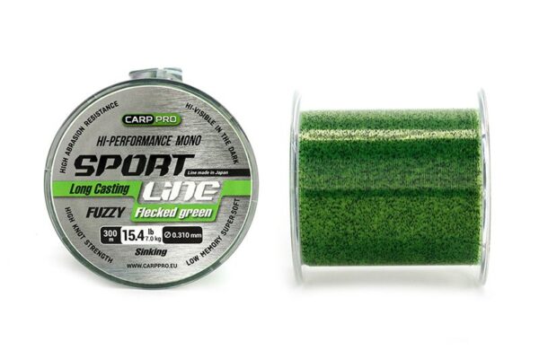 SPORT LONG CAST 1000m 0.335mm FLECKED GREEN